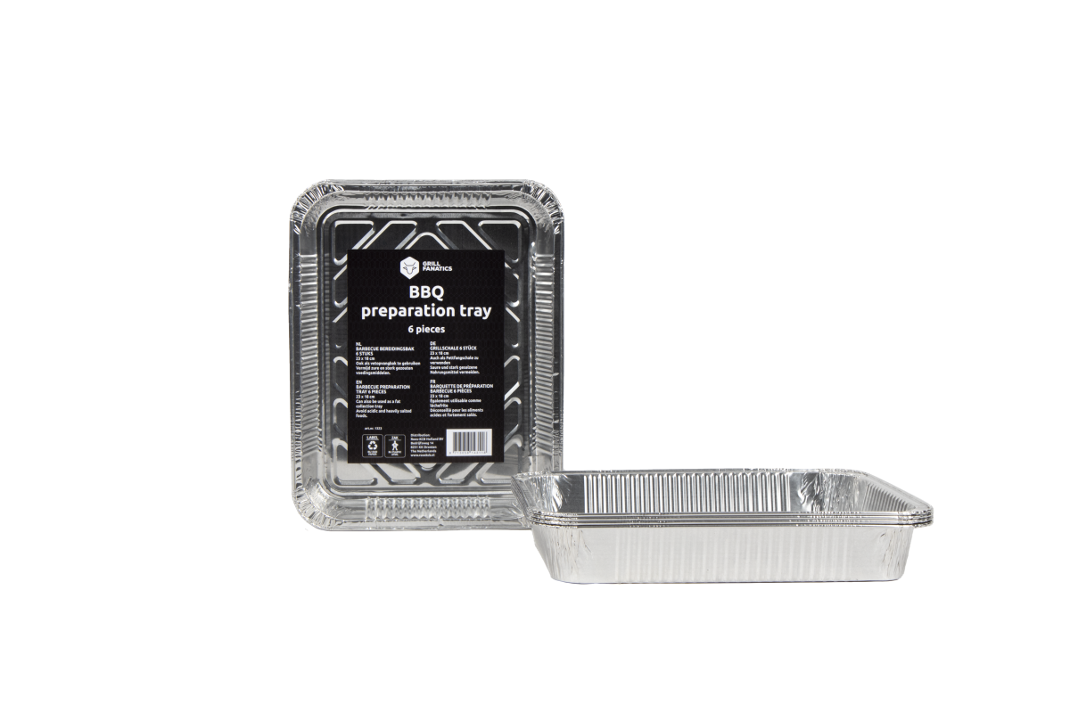 Aluminiums Bakke 6 Stk 23 X 18 X 4 Cm Alu Grillbakker Vollrath Aluminiums Bakke 6 Stk 23 X 18 X 4 Cm Alu Grillbakker Vollrath