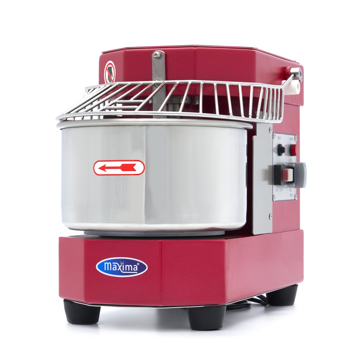 Maxima Spiralmixer 8L Rød - Røremaskine / Dejælter - Primo Nordic ApS